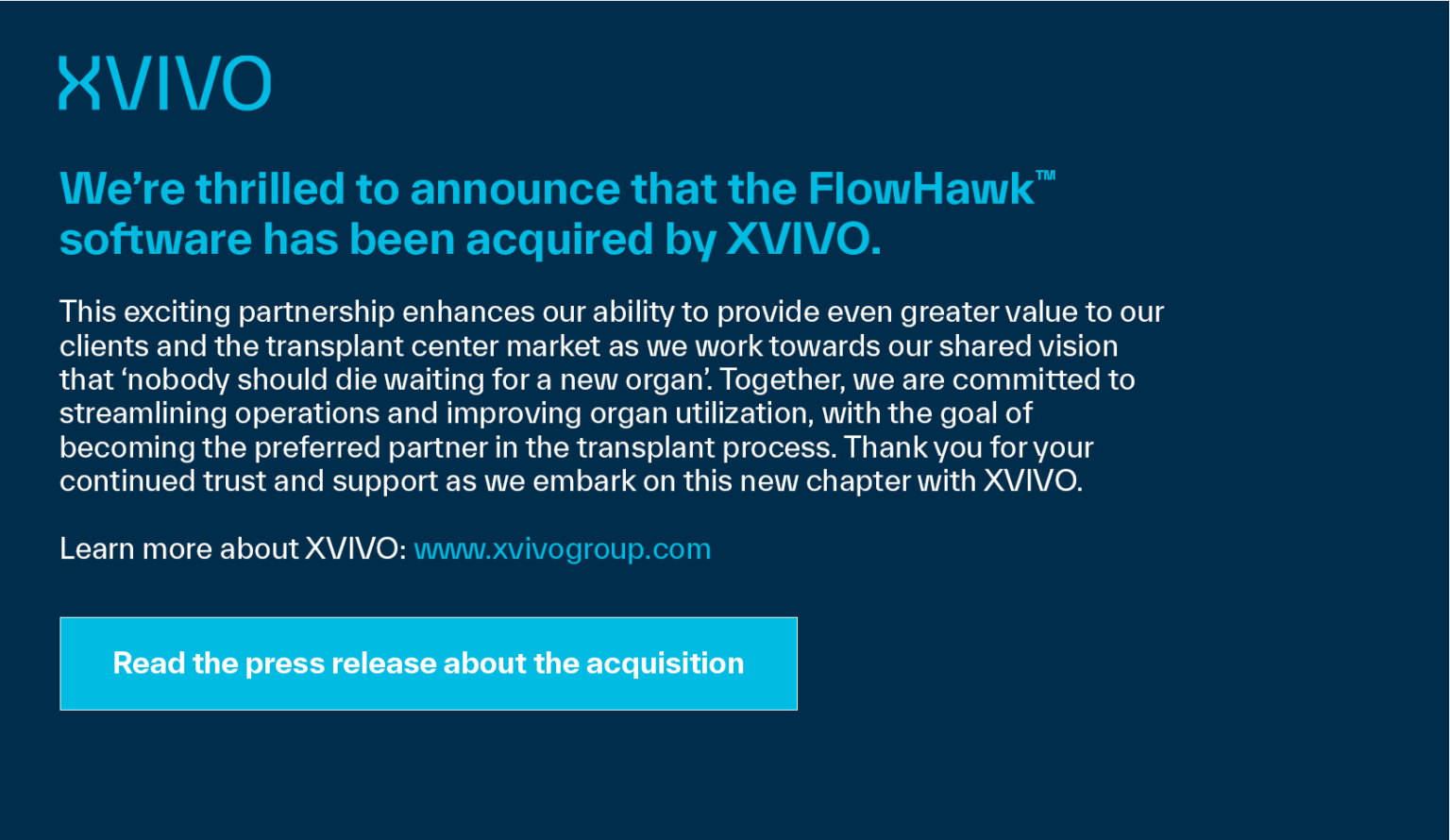 Download the FlowHawk Organ Procurement Workflow App | OmniLife